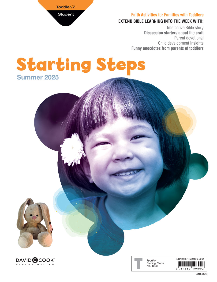 Literature / Curriculum :: David C. Cook Bible-in-Life :: Toddlers & 2's Starting Steps (Craftbooks)